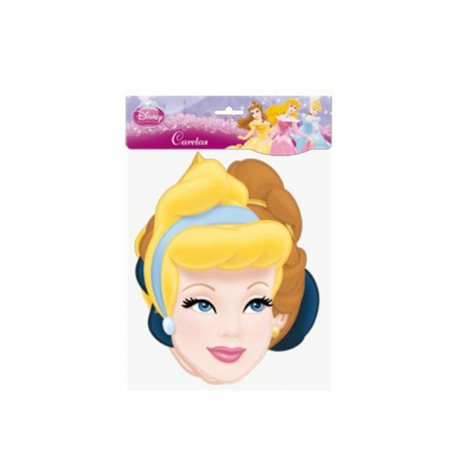 4 Máscaras Festa Princesas Disney | Loja da Criança