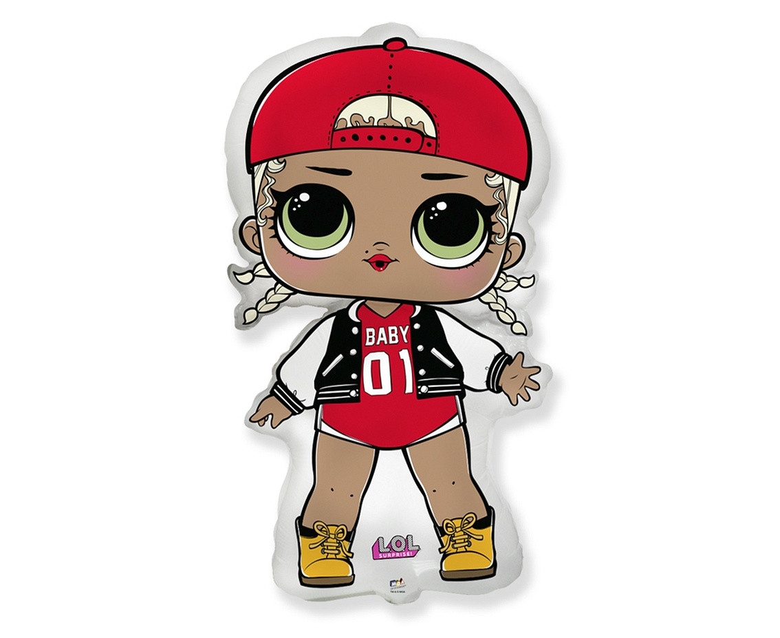 Balão Foil Supershape LOL Surprise MC Swag 85cm | Loja da Criança