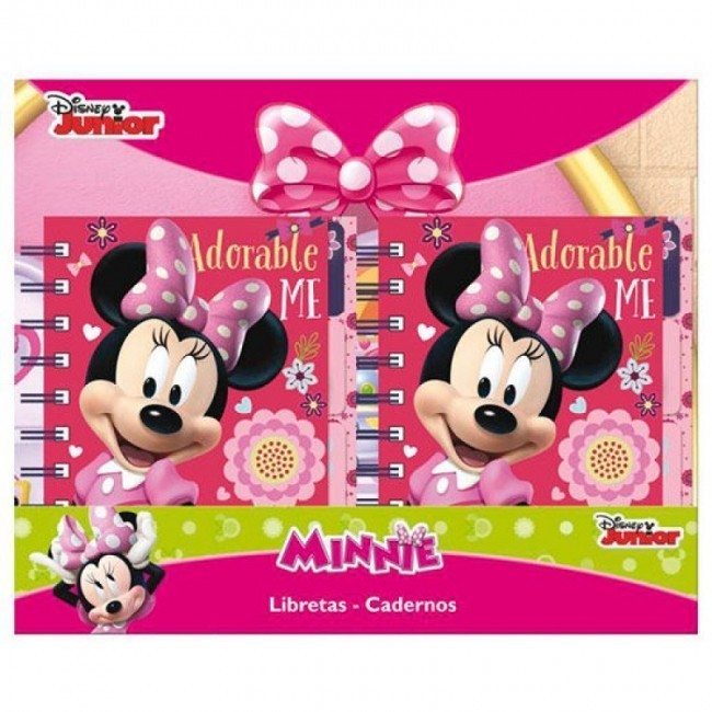 Bloco A6 Minnie - Sou Adorável | Loja da Criança