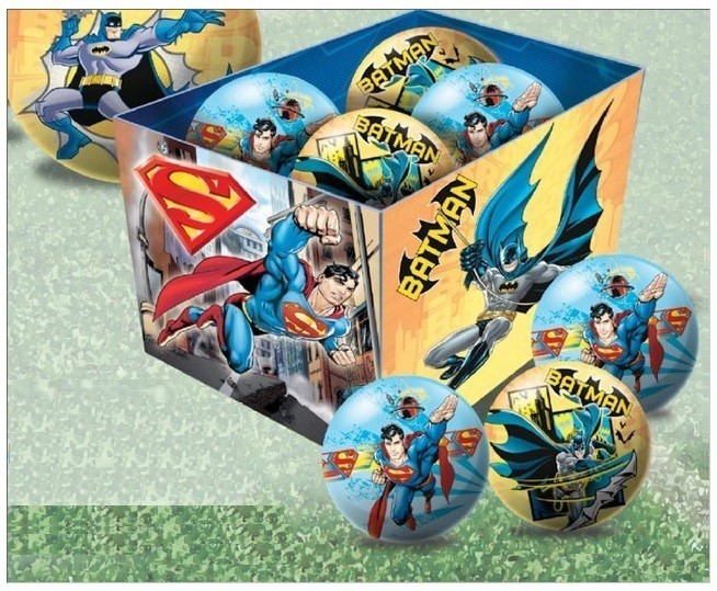 Bola Batman versus Superhomem de 15cm | Loja da Criança