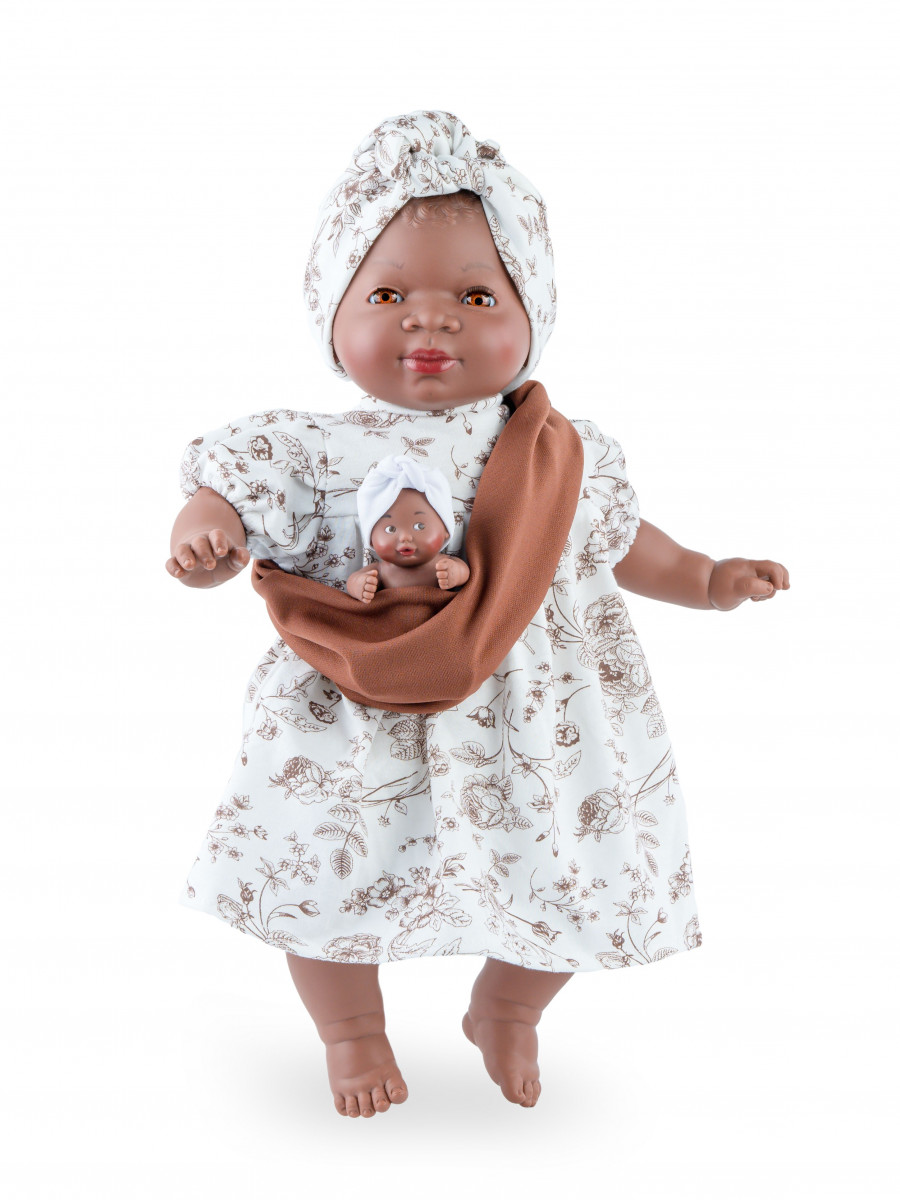 Boneca Africana Maria Castanha 45cm | Loja da Criança