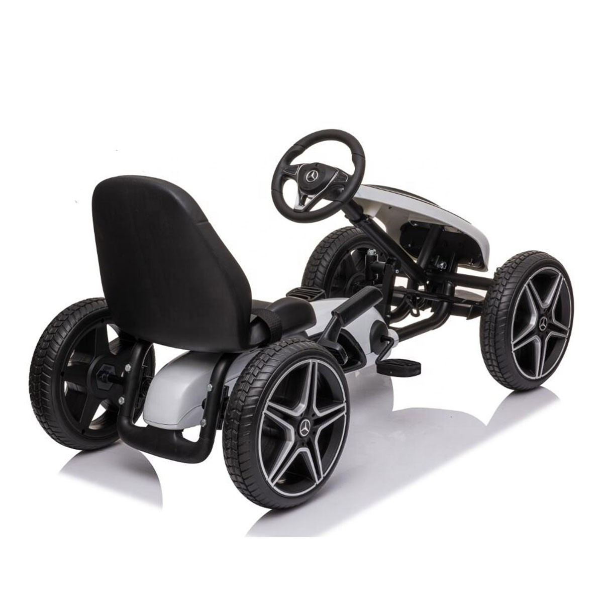 Carro Pedais GoKart Mercedes XM-X610 Branco | Loja da Criança