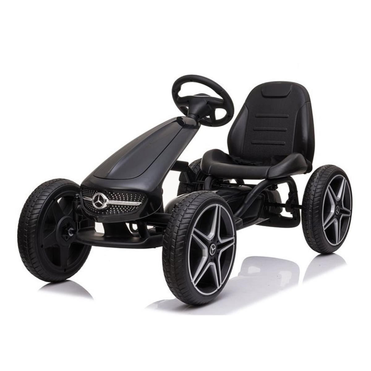 Carro Pedais GoKart Mercedes XM-X610 Preto | Loja da Criança