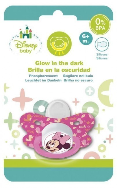 Chucha reversível silicone de Minnie Mouse +6 M | Loja da Criança