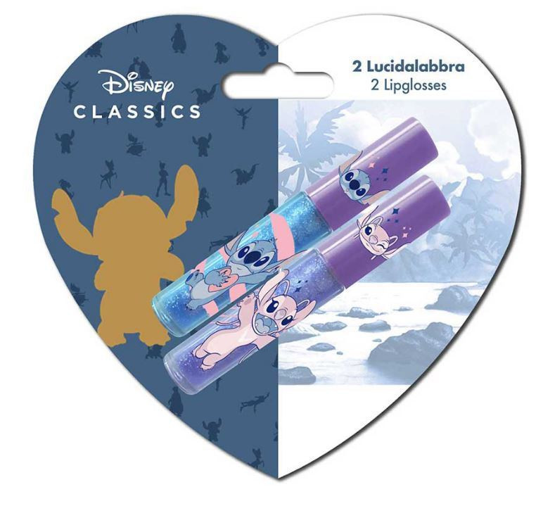 Conjunto 2 Lip Gloss Stitch Disney | Loja da Criança