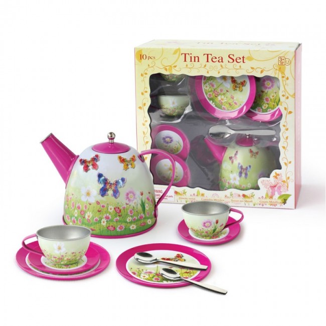 Conjunto de Chá Infantil 10 Peças Butterfly | Loja da Criança
