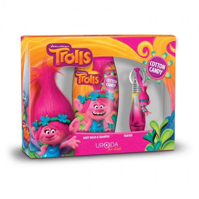 Conjunto de Gel e Perfume Trolls | Loja da Criança