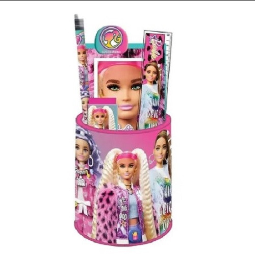 Conjunto Papelaria Secretária Barbie | Loja da Criança