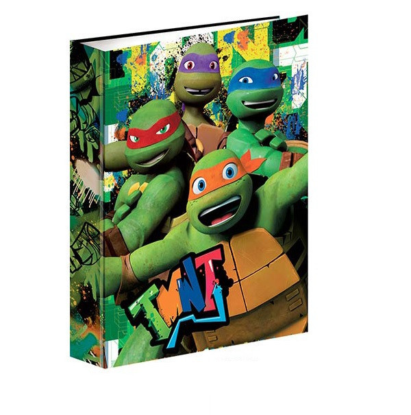 Dossier lombada fina A4 Tartarugas Ninja Border | Loja da Criança