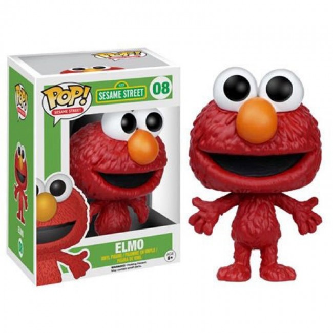 Figura POP Vinil - Elmo da Rua Sésamo | Loja da Criança