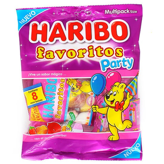 Gomas Haribo Favoritos Party 8 x 30gr | Loja da Criança