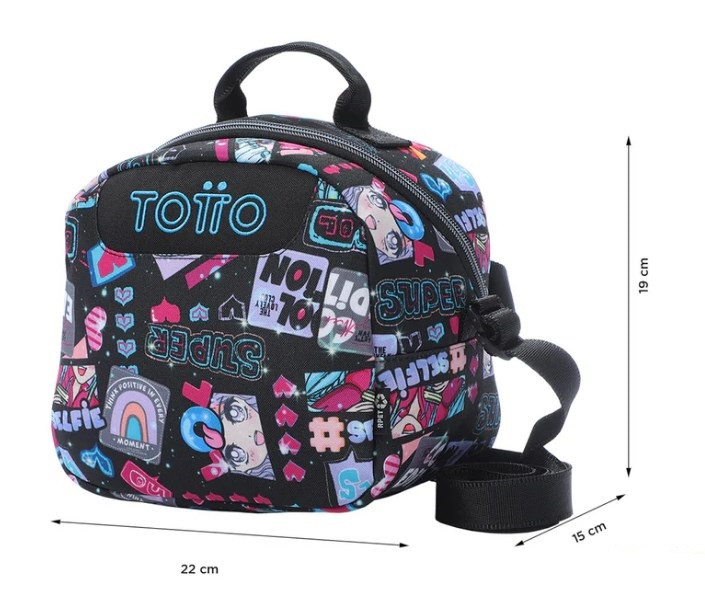 Lancheira Maleável Totto Girl Power | Loja da Criança