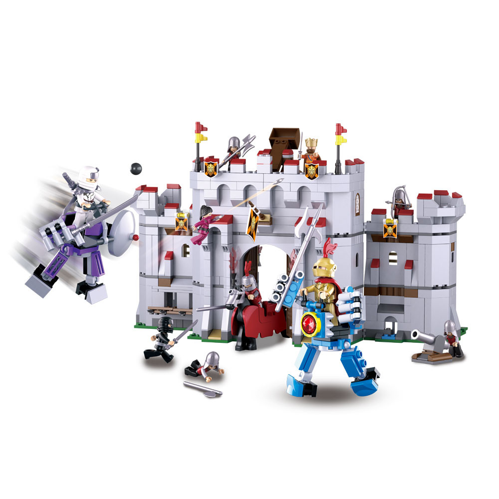 Legend Warriors Batalha Castelo 867 pcs Sluban | Loja da Criança
