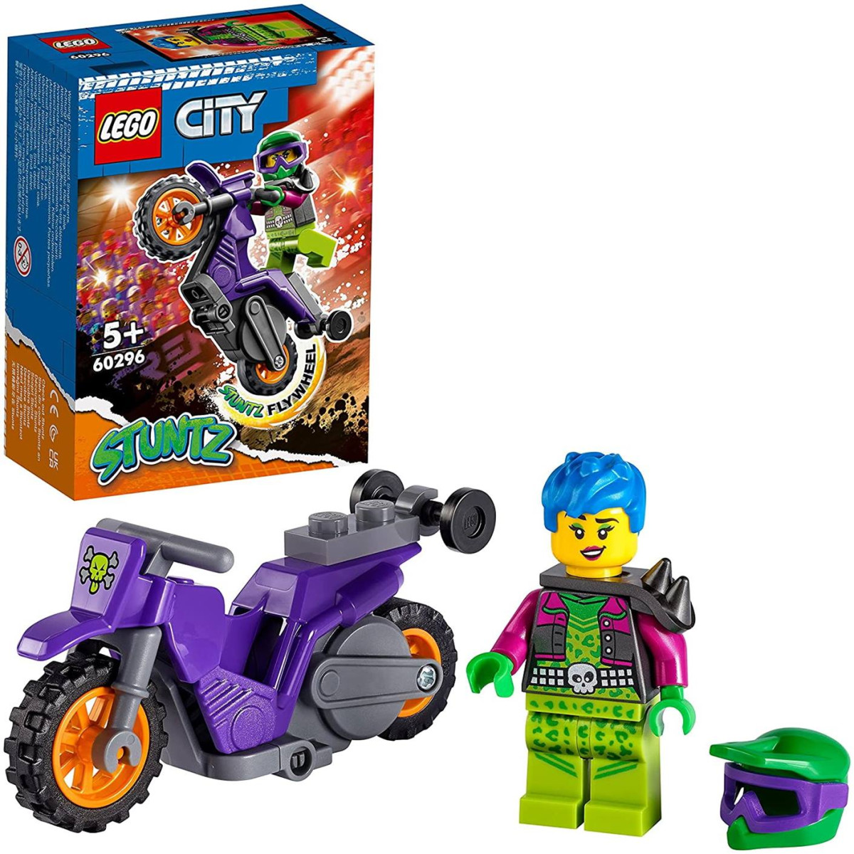 Lego City Mota de Acrobacias 60296 | Loja da Criança
