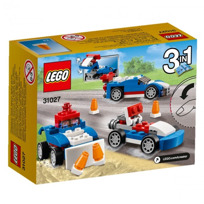 Lego Creator - Carro de Corrida Azul 31027 | Loja da Criança