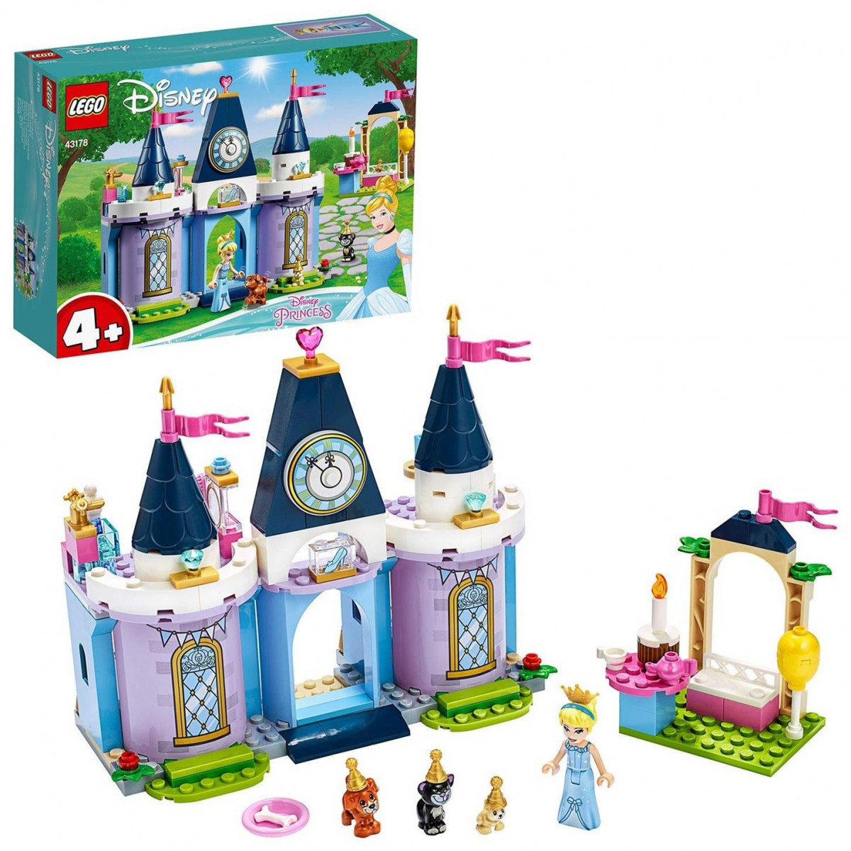 Lego Disney Celebração Castelo da Cinderela 43178 | Loja da Criança