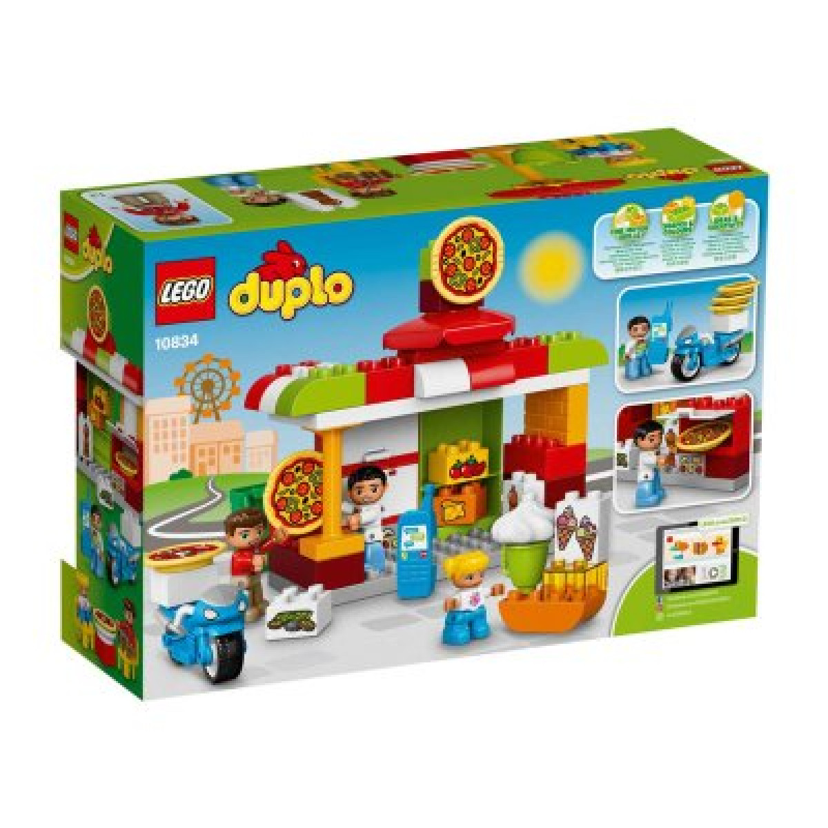 Lego Duplo 10834 Pizzaria | Loja da Criança