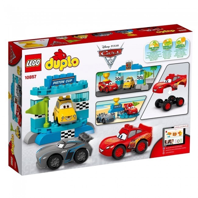 Lego Duplo 10857 - Corrida para a Taça Cars | Loja da Criança