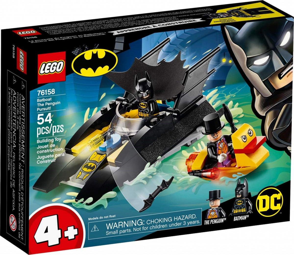 Lego Super Heroes Perseguição Pinguim no Batbarco 76158 | Loja da Criança