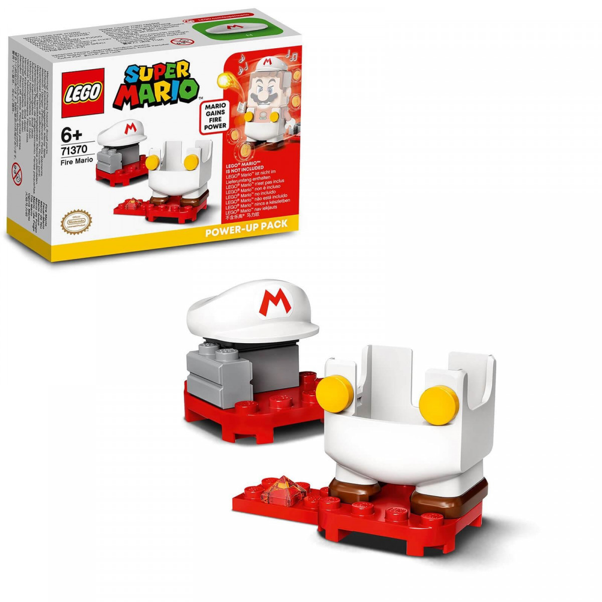 Lego Super Mario Pack Power Up Mario de Fogo 71370 | Loja da Criança