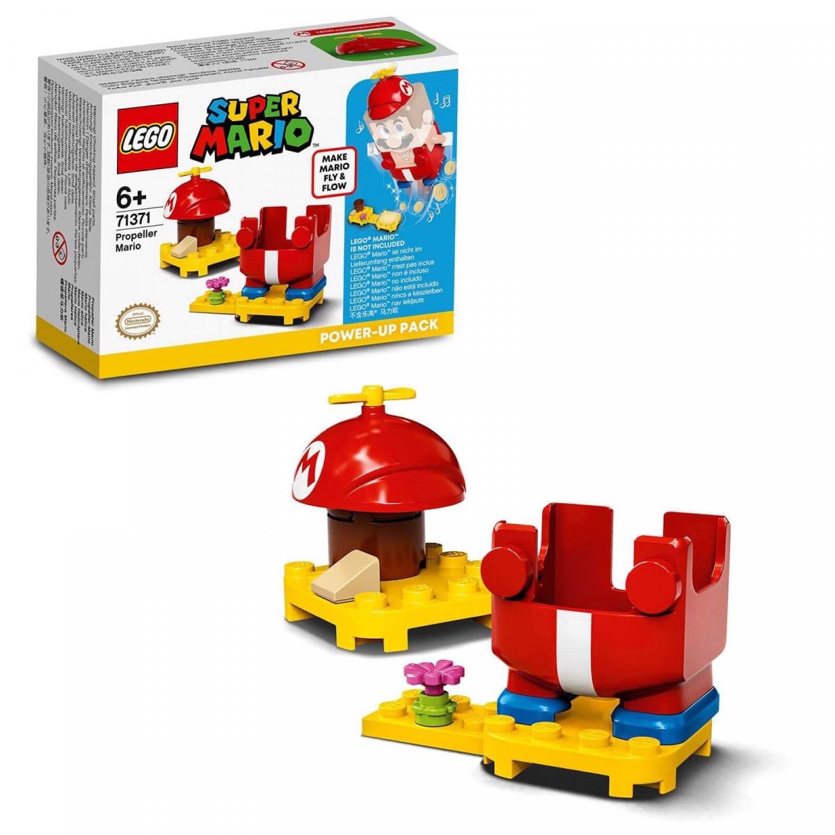 Lego Super Mario Pack Power Up Mario Hélice 71371 | Loja da Criança