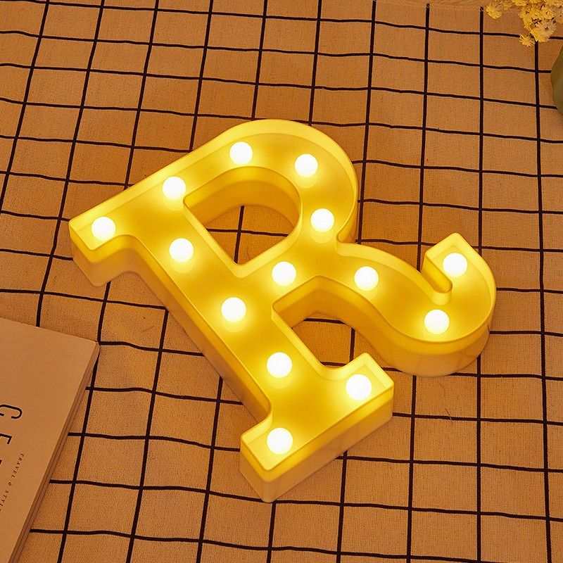 Letra R Led Luminosa | Loja da Criança
