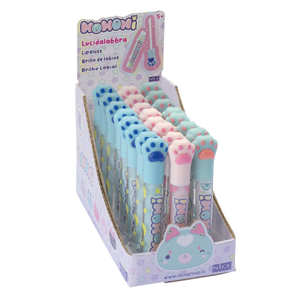 Lipgloss Momomi Gato Sortido | Loja da Criança