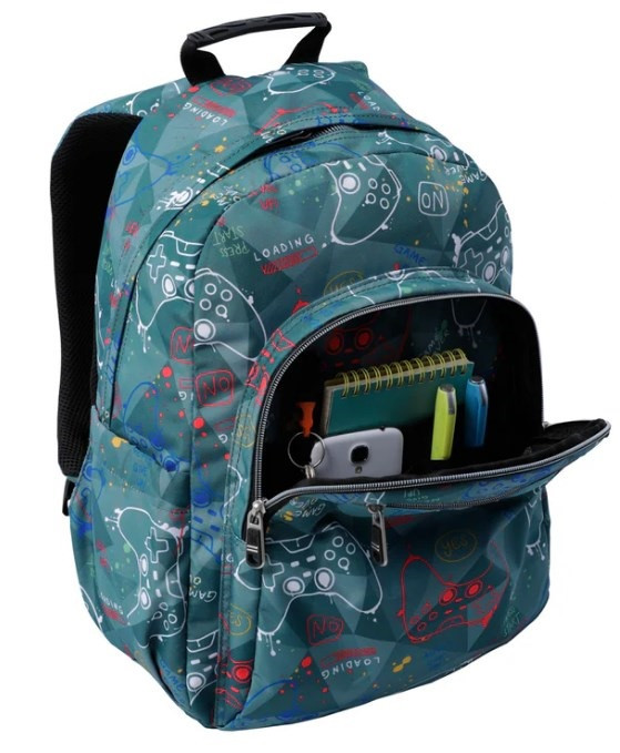 Mochila Escolar 44cm Totto Gaming | Loja da Criança