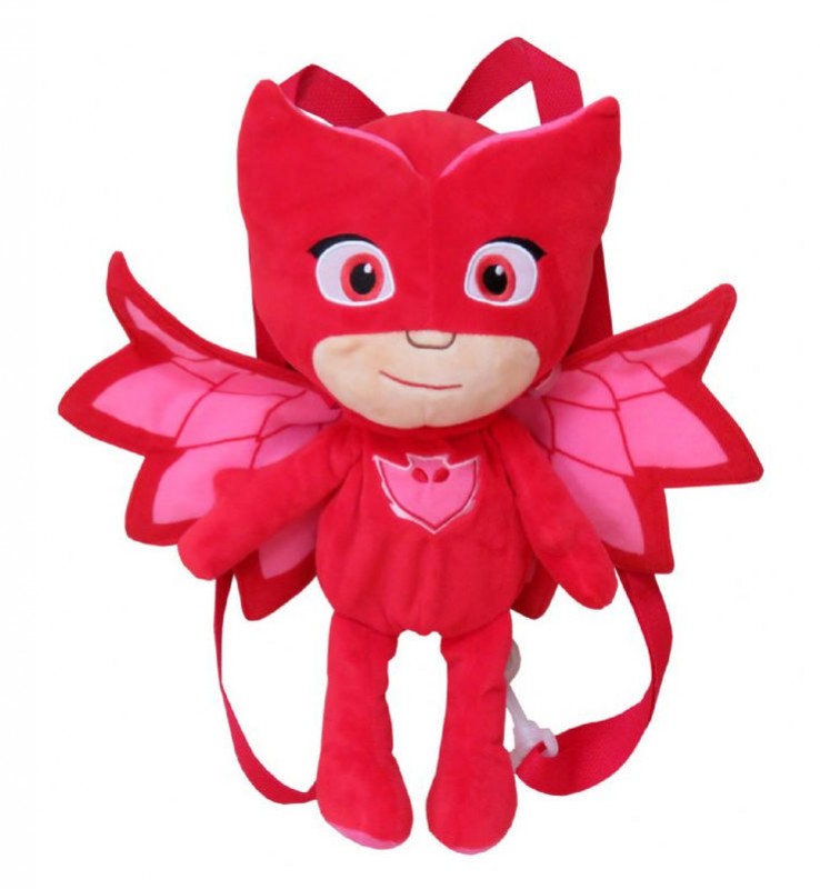 Mochila peluche Owlette 3D Pj Masks | Loja da Criança