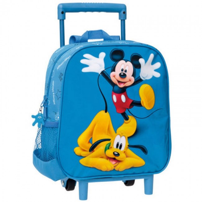 Mochila Pre escolar Trolley Mickey & Pluto | Loja da Criança Mochila Pre escolar Trolley Mickey & Pluto | Loja da Criança