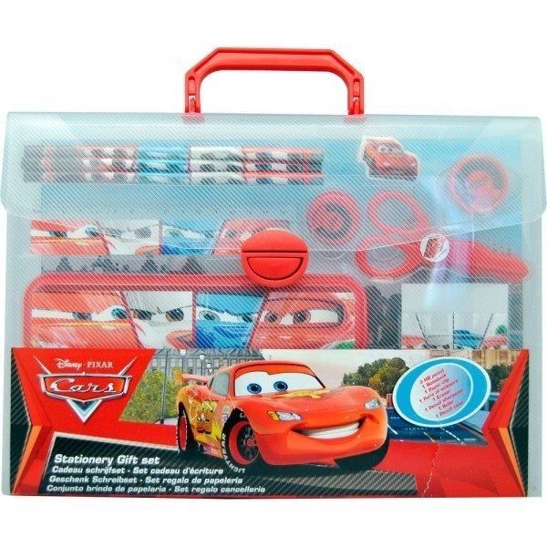 Pasta c/ marterial escolar Disney Cars | Loja da Criança
