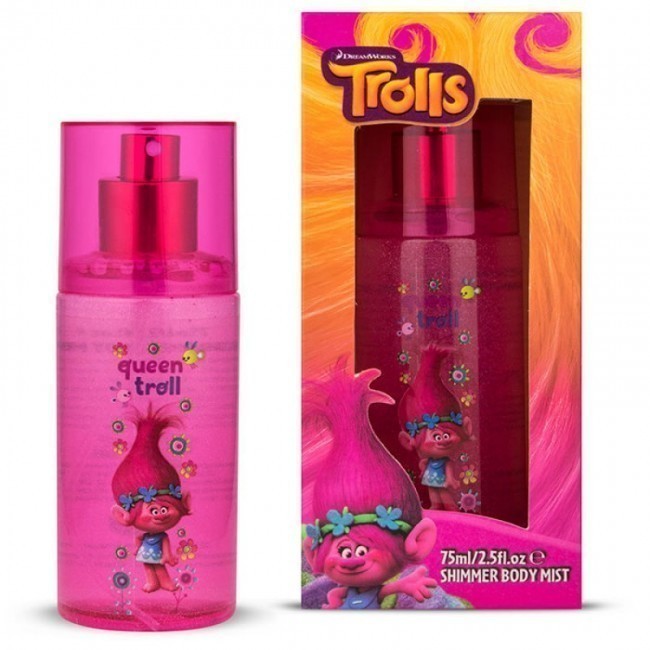 Perfume corporal brilhantes Trolls Queen | Loja da Criança