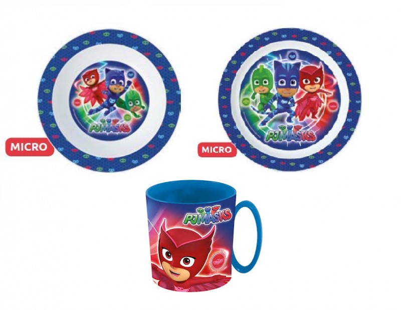 PJ Masks Conjunto Refeição Micro-ondas | Loja da Criança