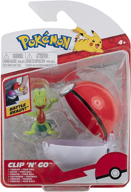 Pokémon Clip N Go Treecko | Loja da Criança