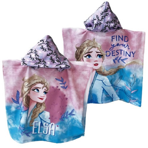 Poncho Praia Microfibra Elsa Frozen 2 Destiny | Loja da Criança