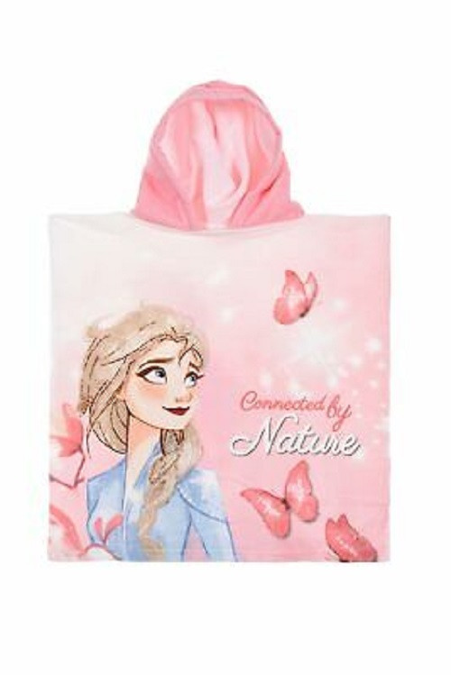 Poncho Praia Microfibra Elsa Frozen 2 Nature | Loja da Criança