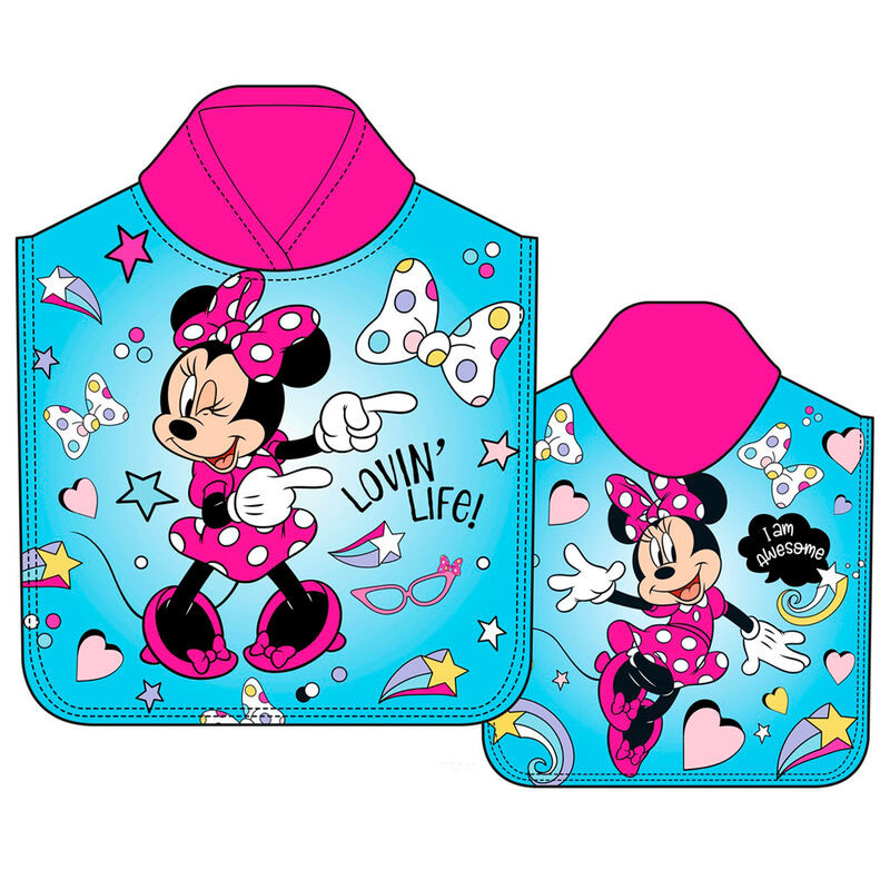 Poncho Praia Microfibra Minnie Lovin´ Life | Loja da Criança