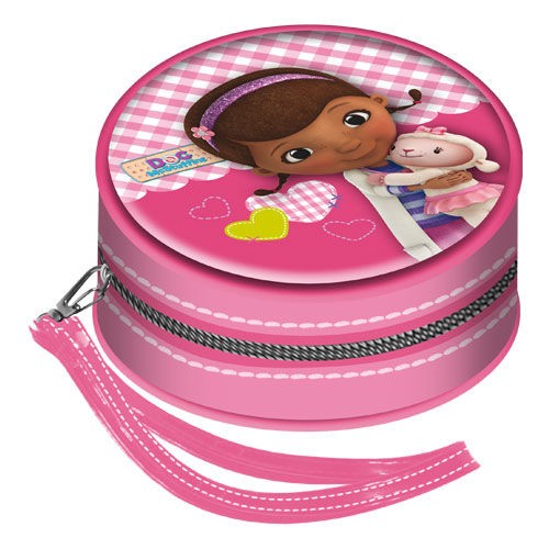 Porta moedas circular Doutora brinquedos Love | Loja da Criança Porta moedas circular Doutora brinquedos Love | Loja da Criança