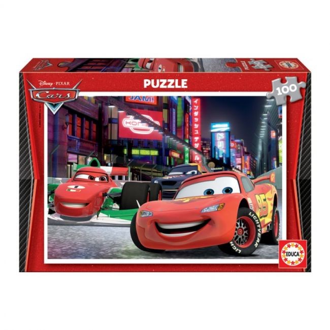 Puzzle 100 Peças Cars City | Loja da Criança