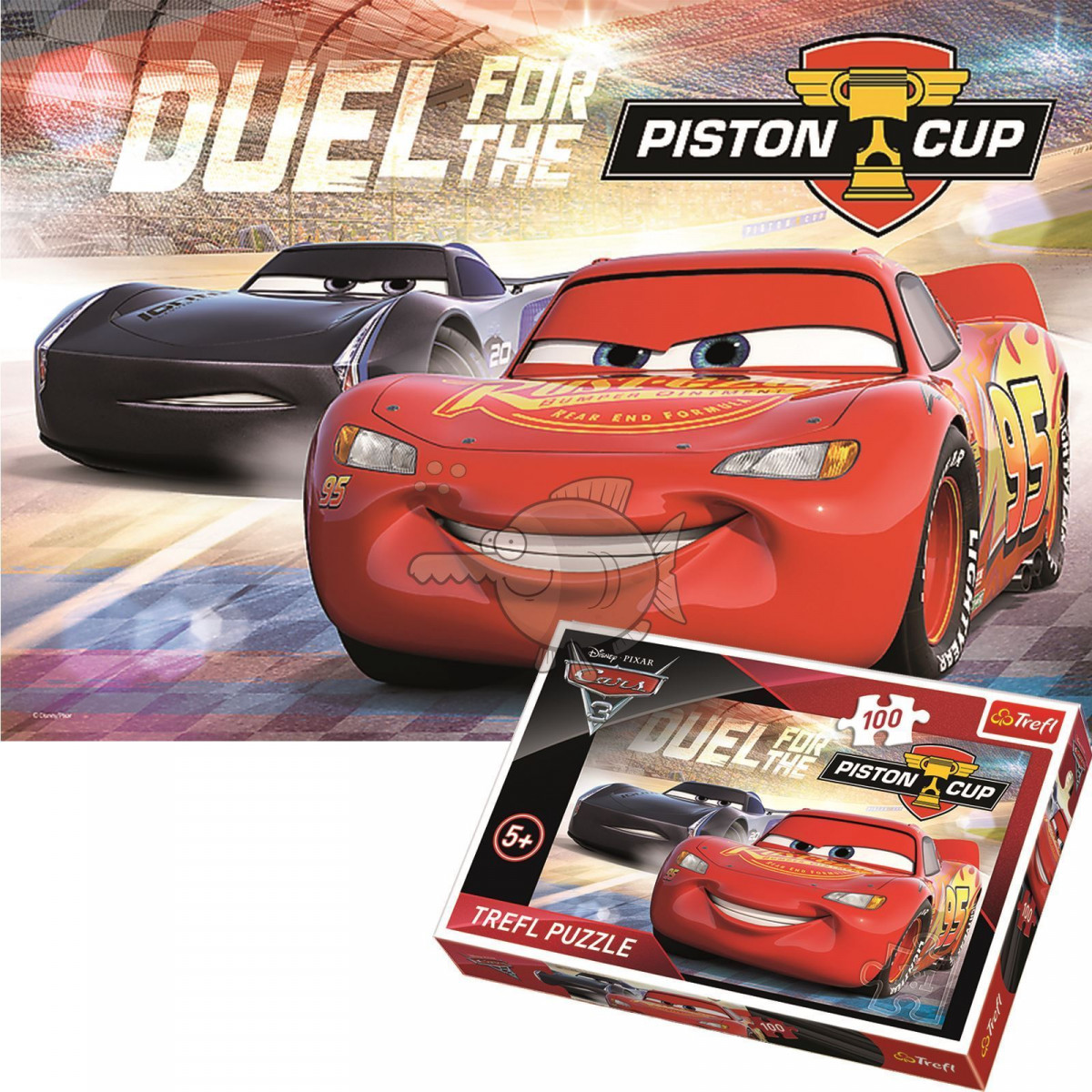 Puzzle 100 Peças Cars | Loja da Criança