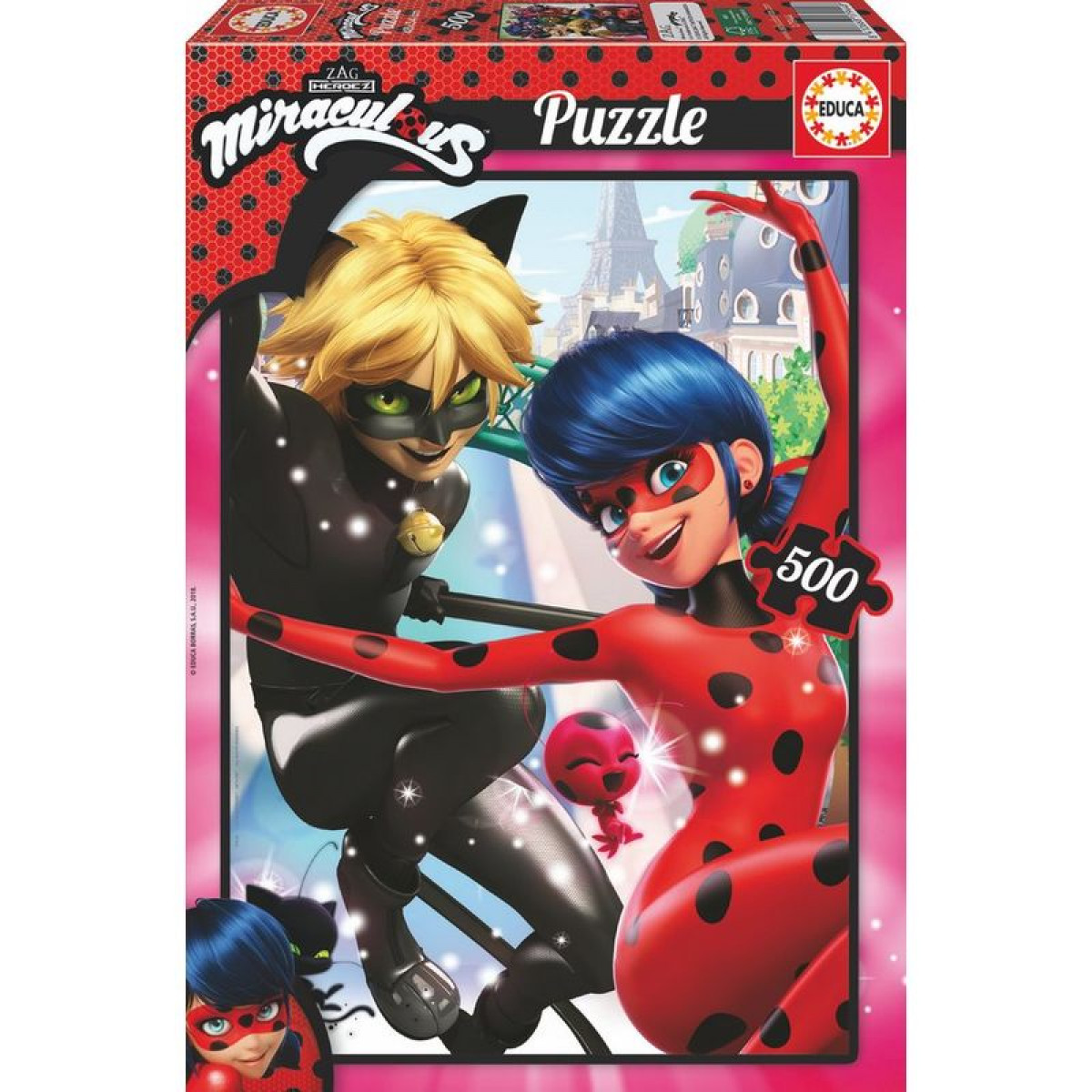 Puzzle Educa Ladybug 500 peças | Loja da Criança
