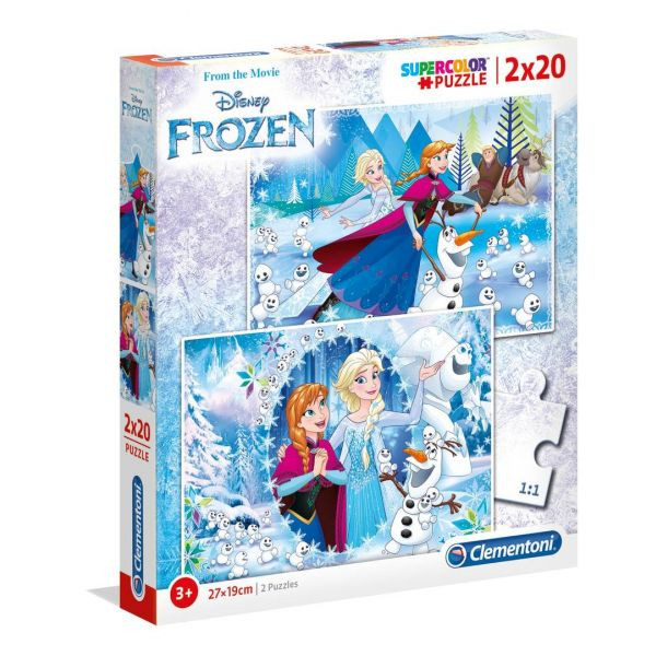 Puzzle Frozen 2x20 peças | Loja da Criança