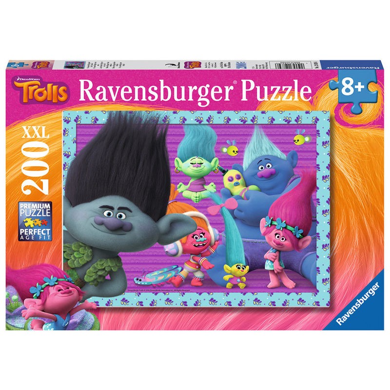 Puzzle XXL Trolls 200 pçs | Loja da Criança