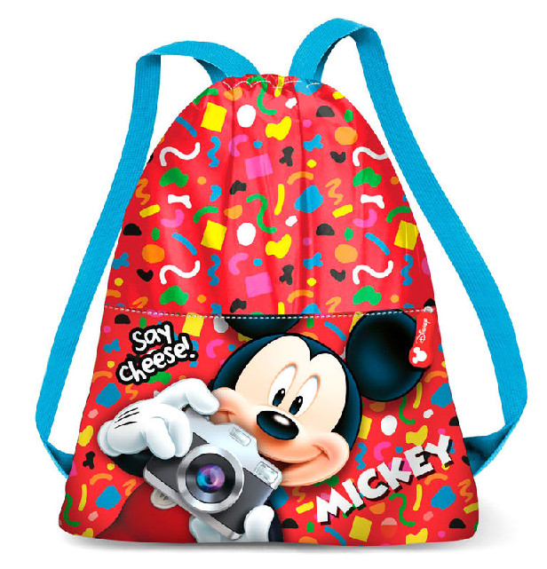 Saco Mochila Mickey Say Cheese | Loja da Criança