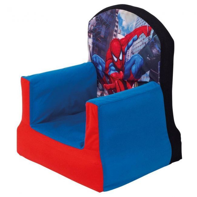 Sofá insuflável c/ capa Spiderman (Homem-Aranha) | Loja da Criança