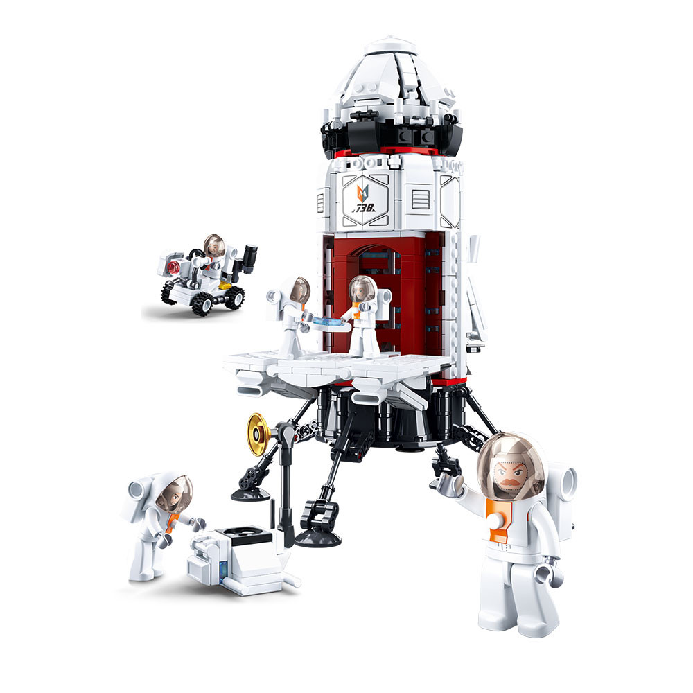 Space Rocket Base 733 pcs Sluban | Loja da Criança