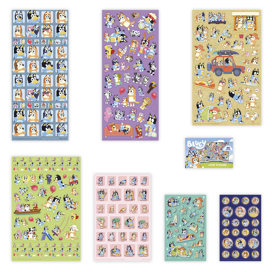 Super Stickers Bluey | Loja da Criança