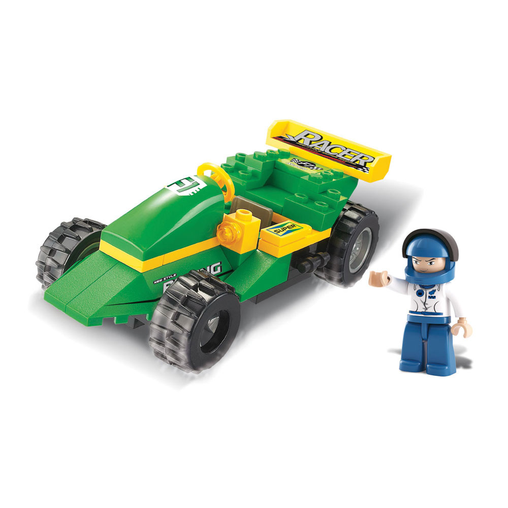 Town Racing Car 63 pcs Sluban | Loja da Criança