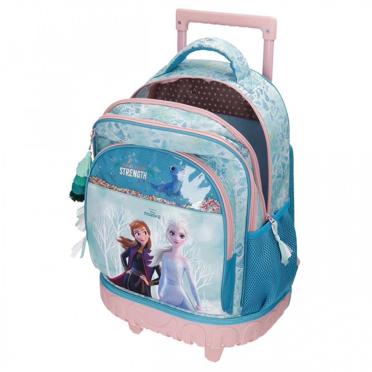 Trolley Escolar Compacto Frozen 2 Strenght 43cm | Loja da Criança