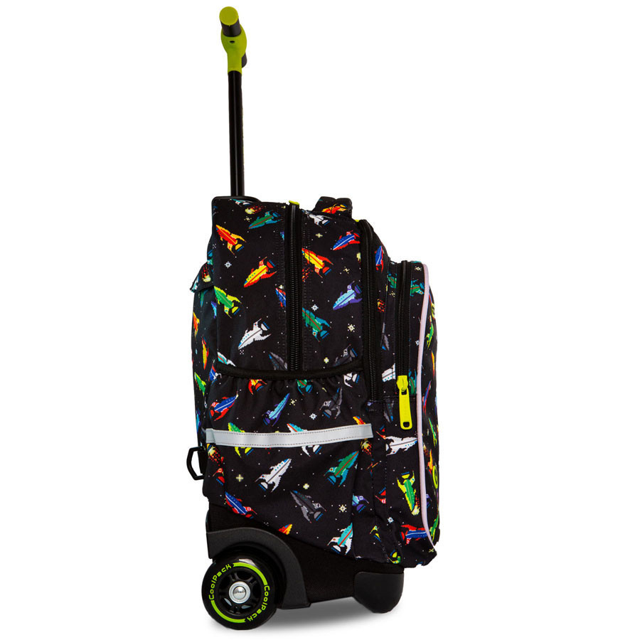 Trolley Mochila Escolar 44cm CoolPack LED Rockets | Loja da Criança